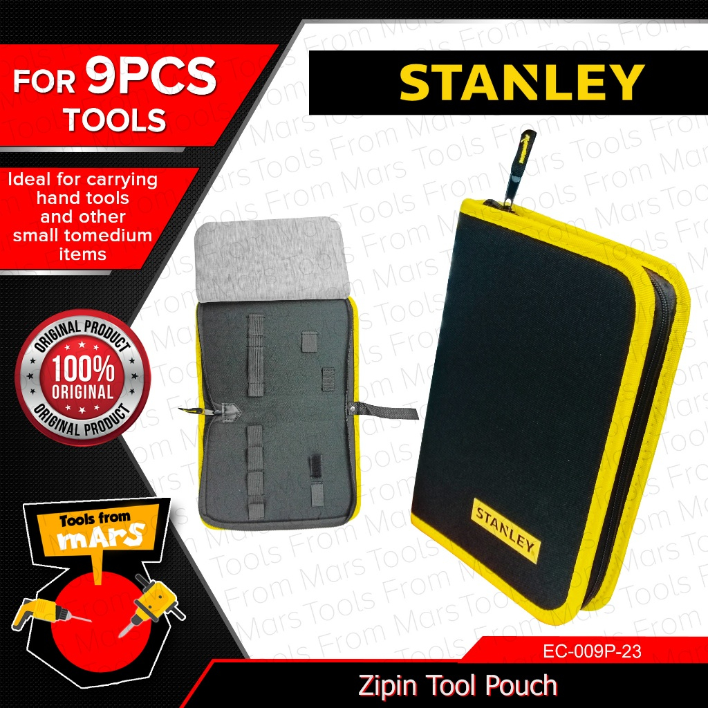 Stanley Zip Pouch Bag for 9pcs Hand Tools for Storing Small Tools Kit ...