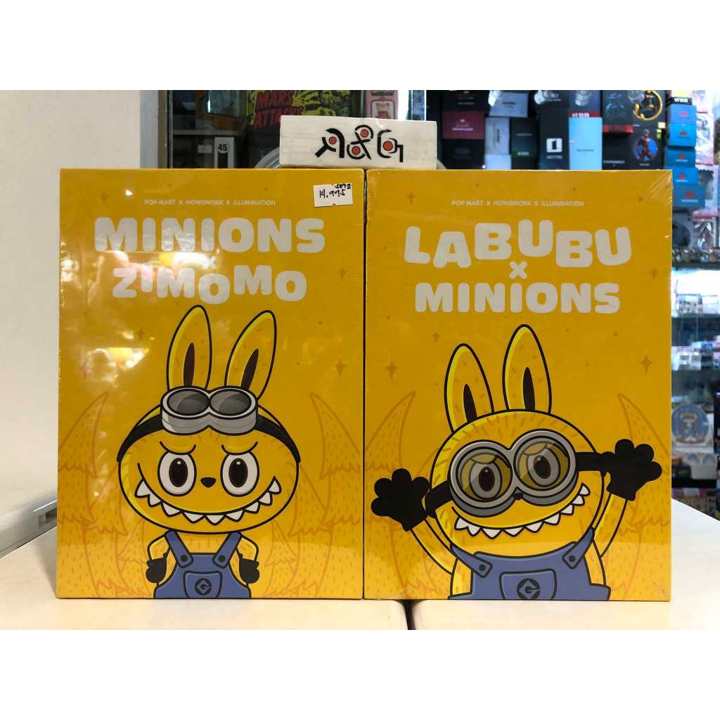 Labubu The Monsters Zimomo X Minions Figures Set of 2 | Shopee Philippines