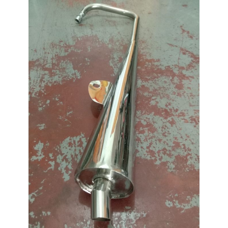 Kawasaki Bajaj ct 100 Old model Apido Stainless Pipe | Shopee Philippines
