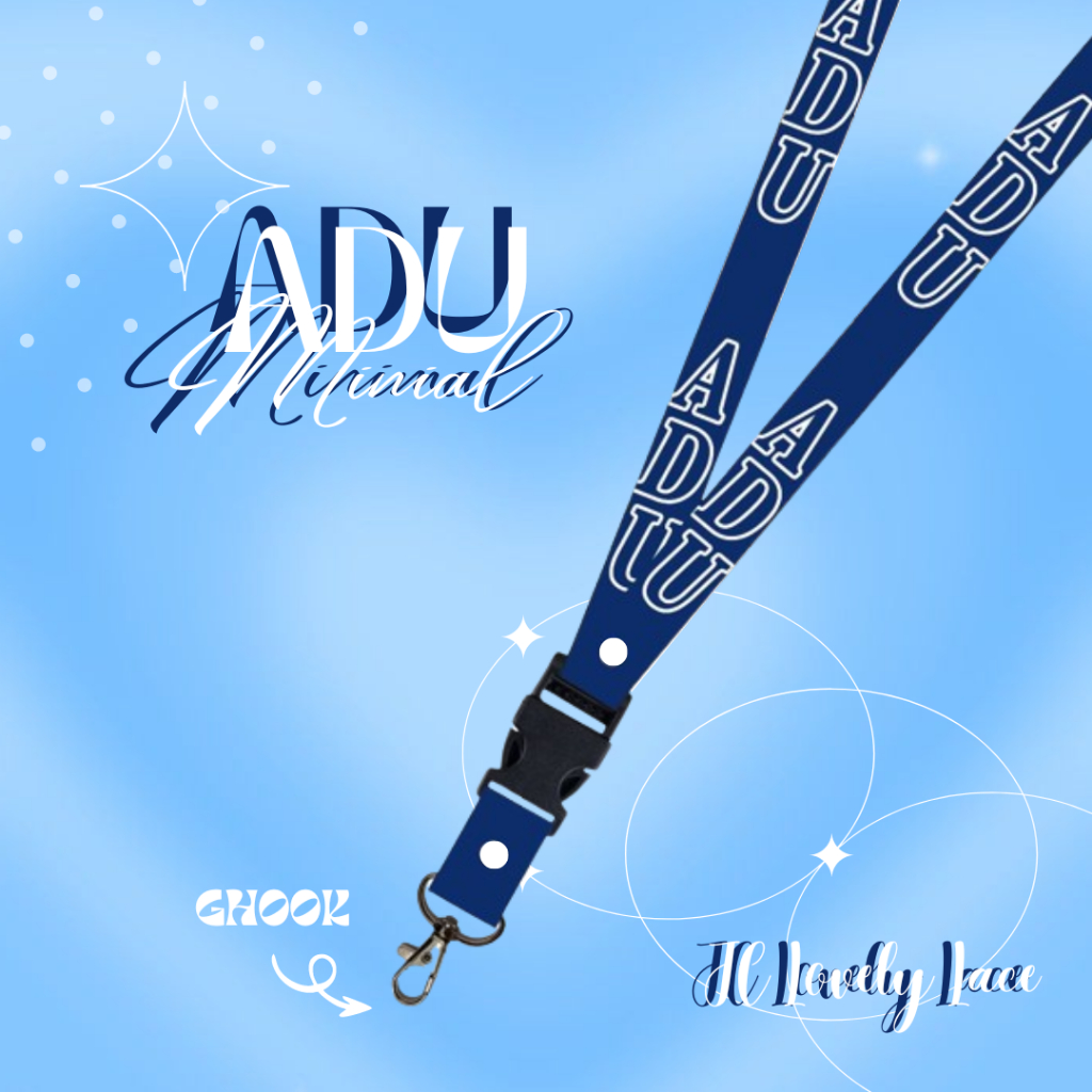Minimal ADU Aesthetic ID Lace Sling ID Lace with GHook | Shopee Philippines