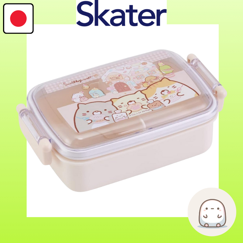 Skater Lunch Box 450ml Sumikko Gurashi Okashiya-san for Kids Anti-bacterial Girls Made in Japan ...