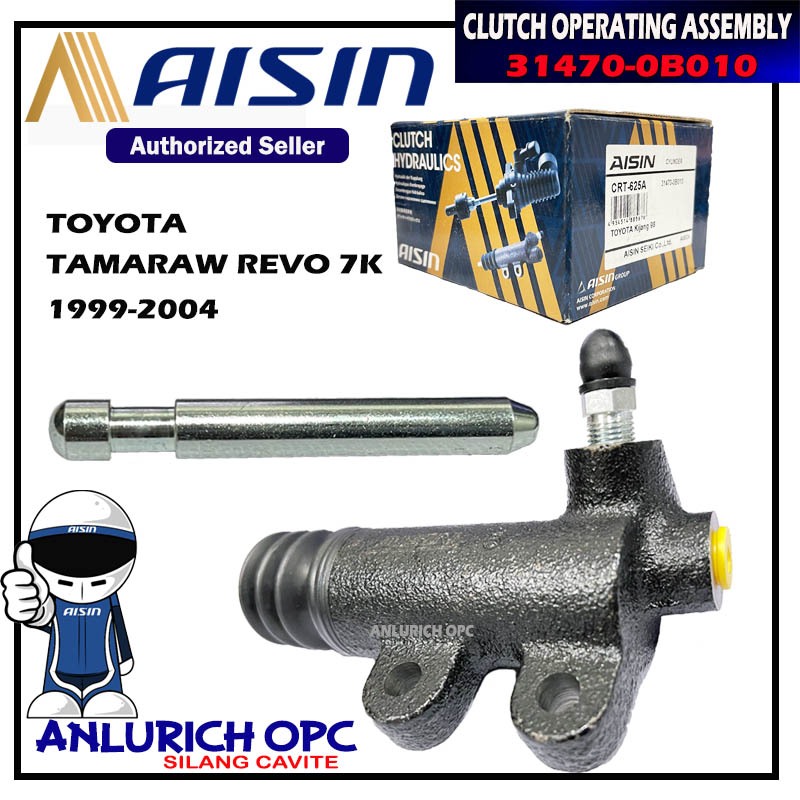 AISIN Clutch Operating Assembly Toyota Tamaraw Revo 7K 1999-2004 CRT ...