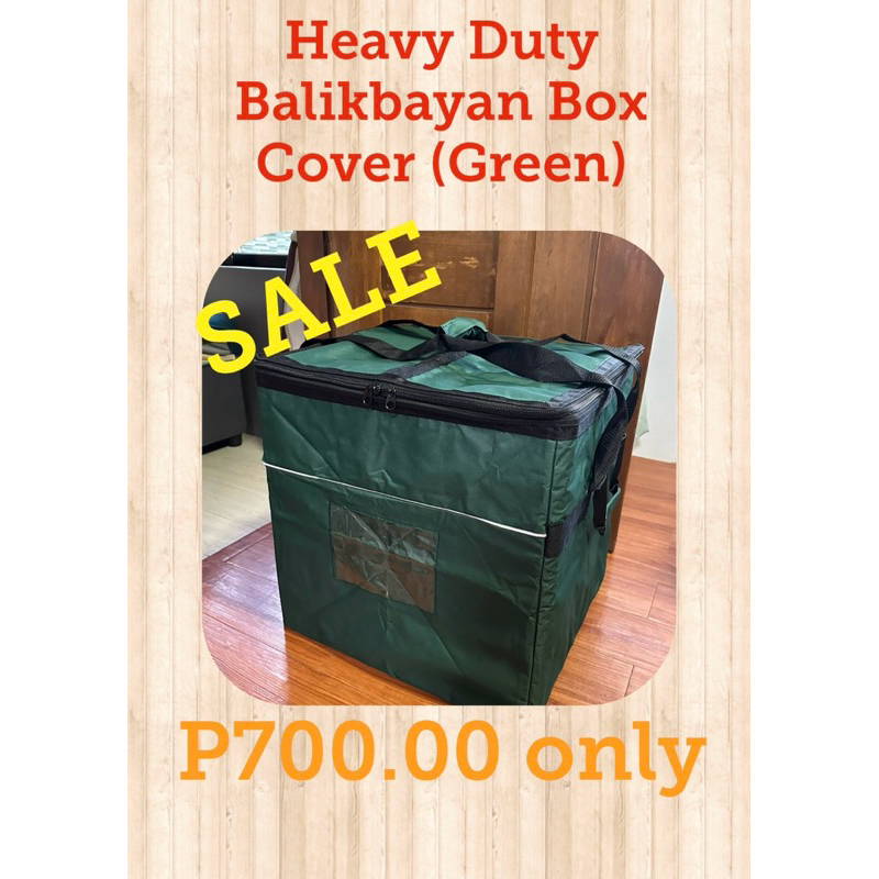 Heavy Duty Balikbayan Box Cover Green 20x20x20 inches (On Hand, we ship ...