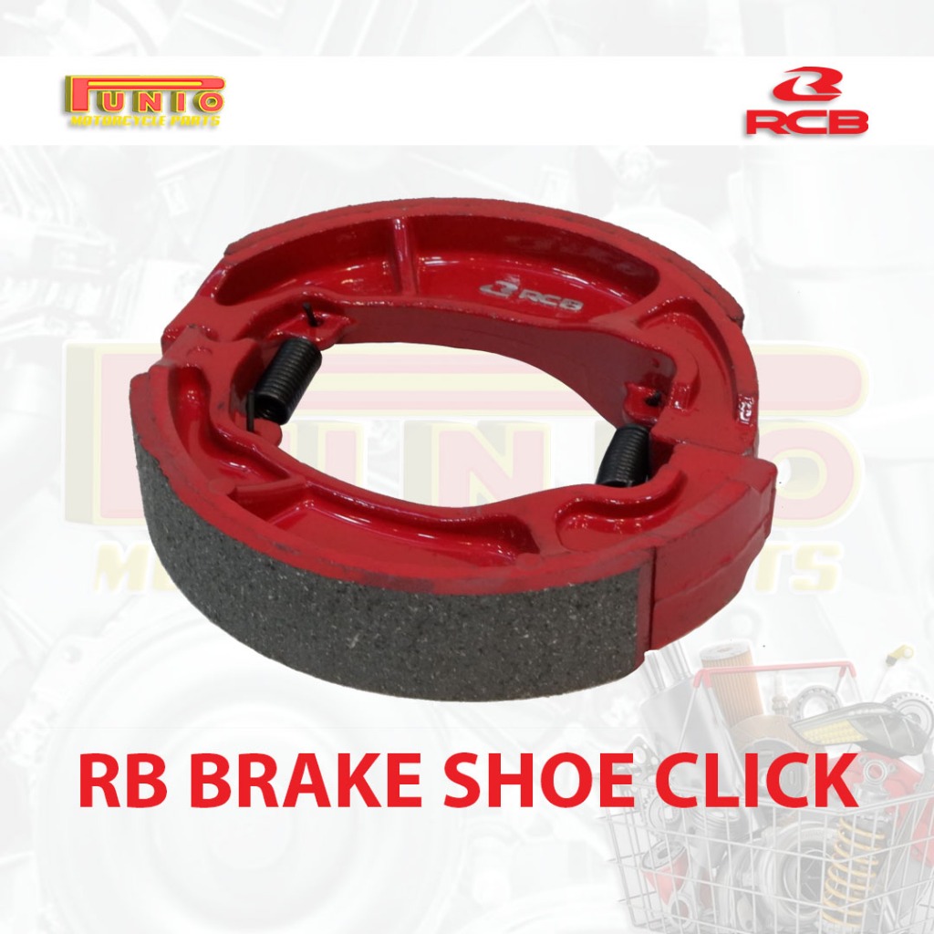 RCB Brake Shoe for Honda Click and Beat,Mio Sporty, LC135Motorcycle ...
