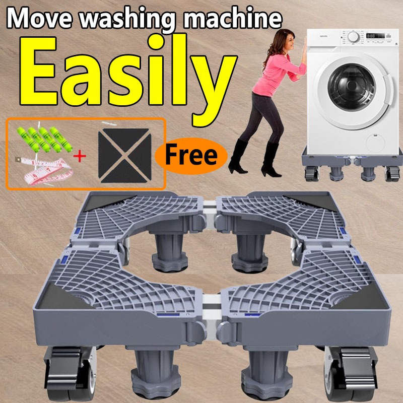 Washing Machine Stand Washing machine Base with wheels Mobile ...