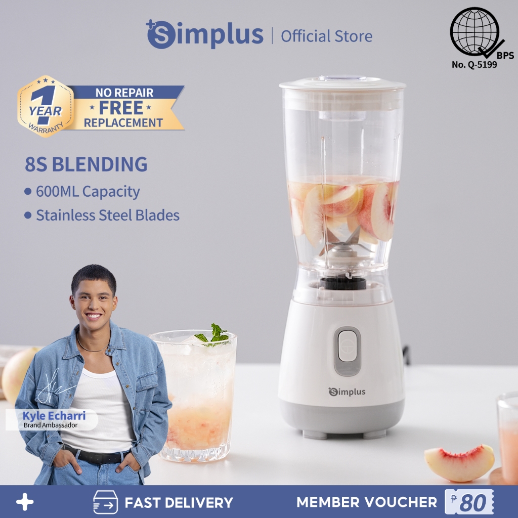 Simplus Blender Food Processor Juice Blender for Fruit and Vegetables ...
