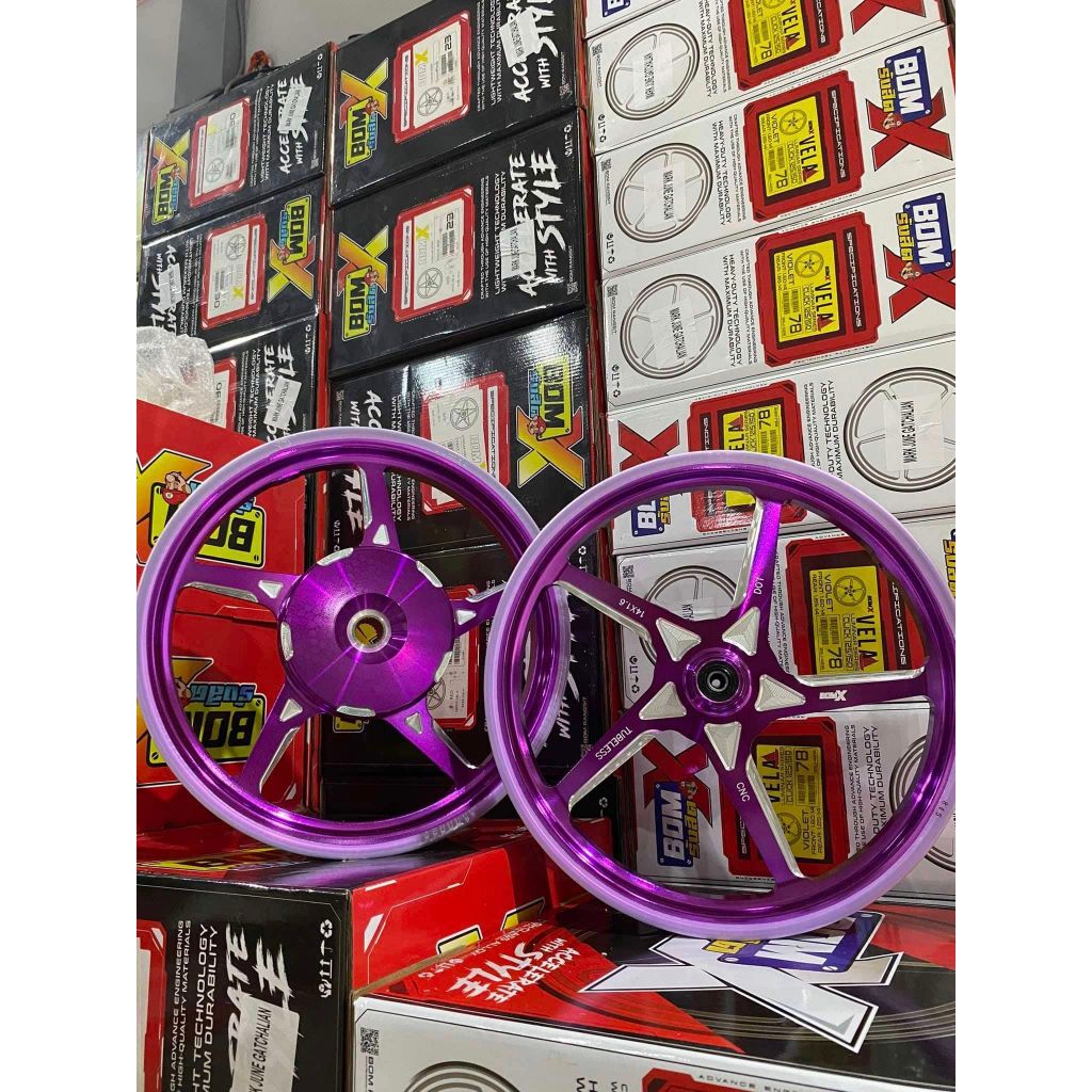 Bom Rangsit BomX VELA Mags For Click 125 High Class Alloy Made In ...