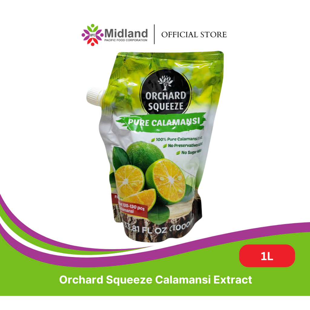 Orchard Squeeze Pure Calamansi 1 Liter | 100% Natural Extract | Shopee ...