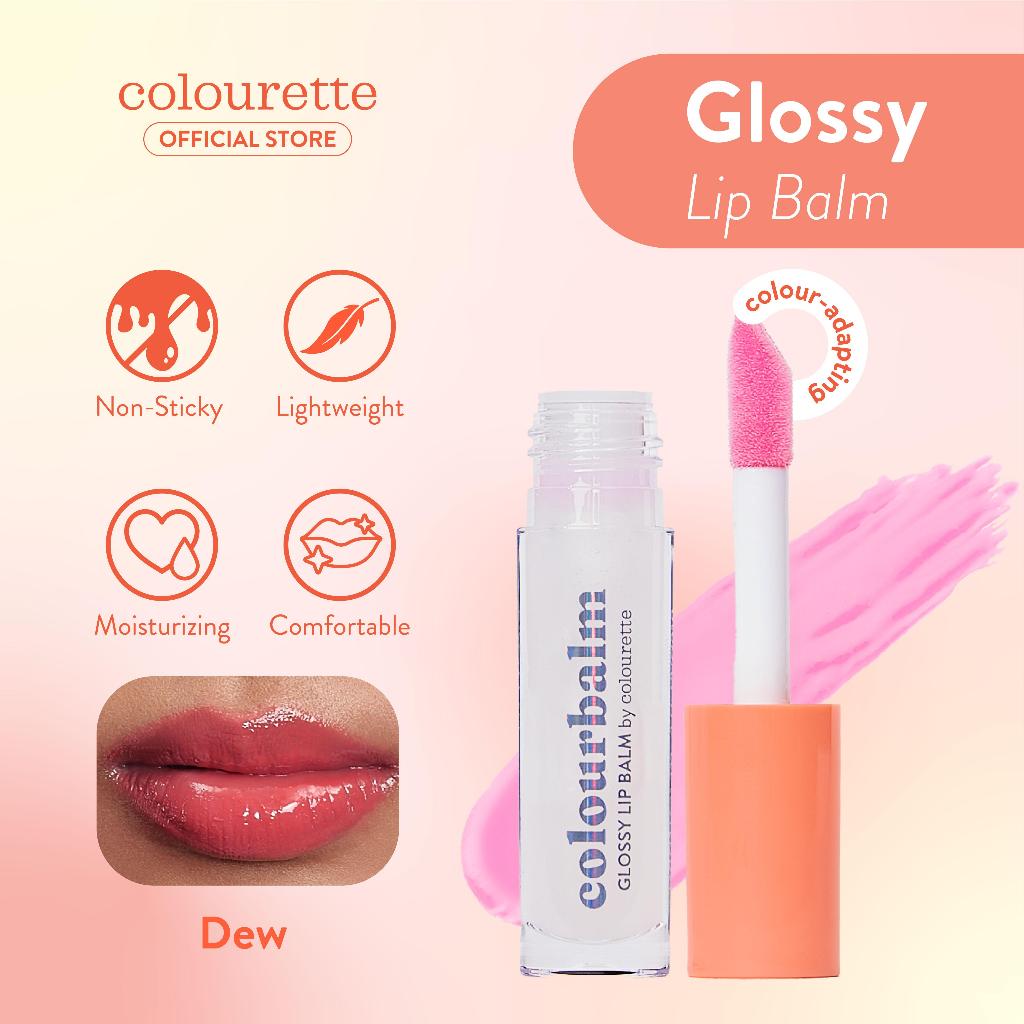 Colourette Colourbalm Glossy Lip Balm [Colour Adapting, Glossy Finish ...