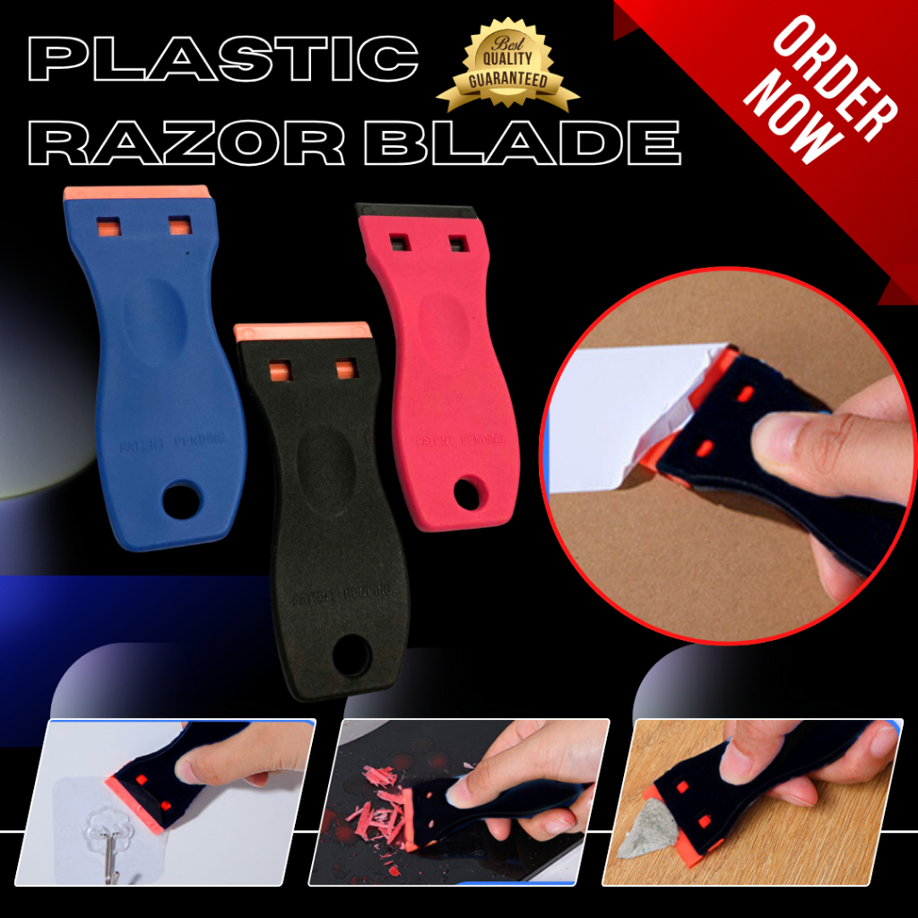 COD Plastic Razor Blade Scraper Remove Label Decal Tool For without ...