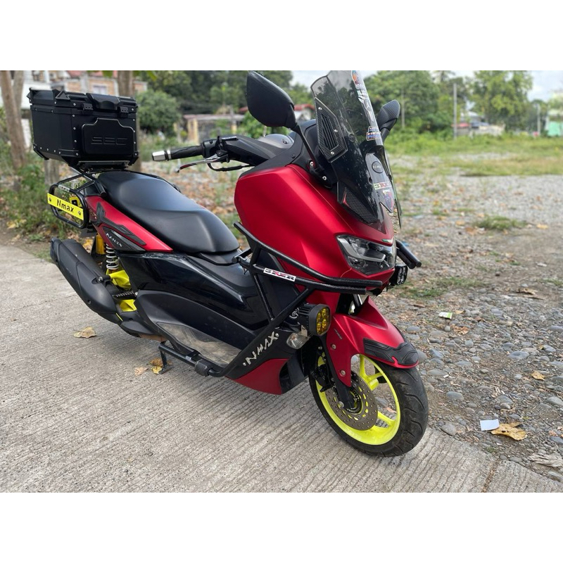 NMAX V2 CRASH GUARD POWDER COATED FINISH ALSO AVAILABLE WITH CNC CUT ...