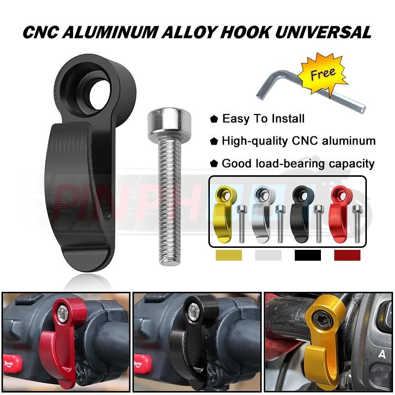 CNC Aluminum Alloy Hook Universal with Bolt Heavy Duty Made in Thailand ...