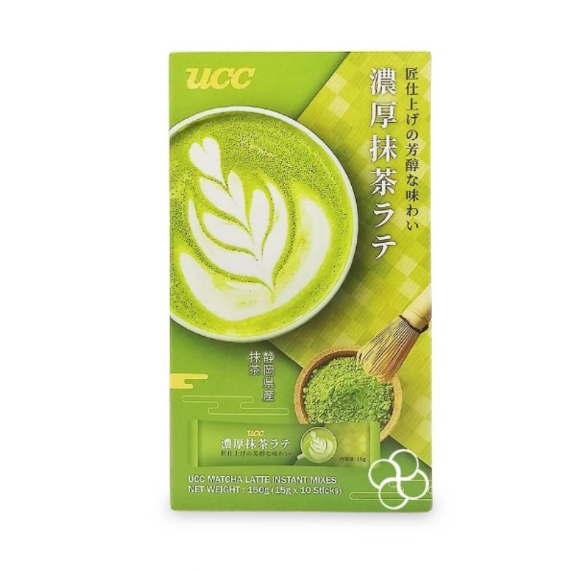 UCC MATCHA LATTE INSTANT MIXES 10X15G | Shopee Philippines