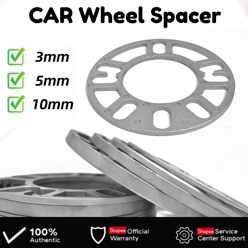 3/5/8/10mm Car Wheel Spacer Adaptor Shims Plat Universal Thickness ...