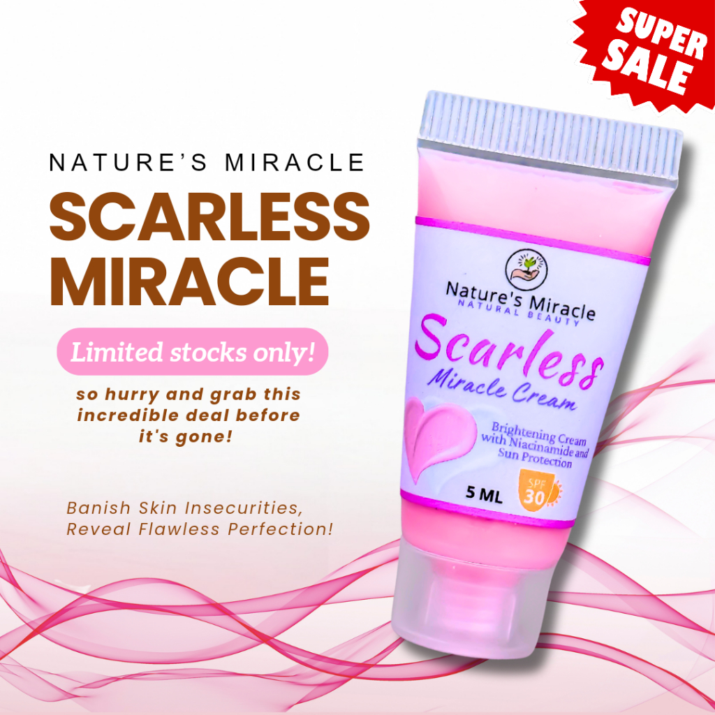 Nature's Miracle Scarless Miracle for Acne Scar Pimple Marks and ...