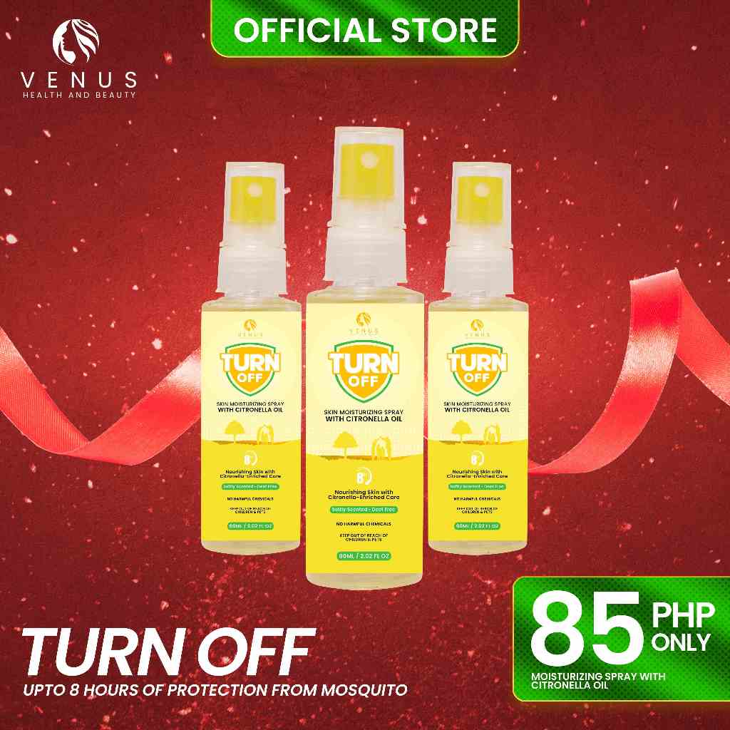 TURN OFF Moisturizing Spray with Citronella Oil (Insect Repellent ...