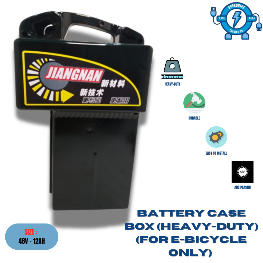 SPEEDBIKE EBIKE JIANGNAN BATTERY CASE BOX (48V-12AH) HEAVY-DUTY ...