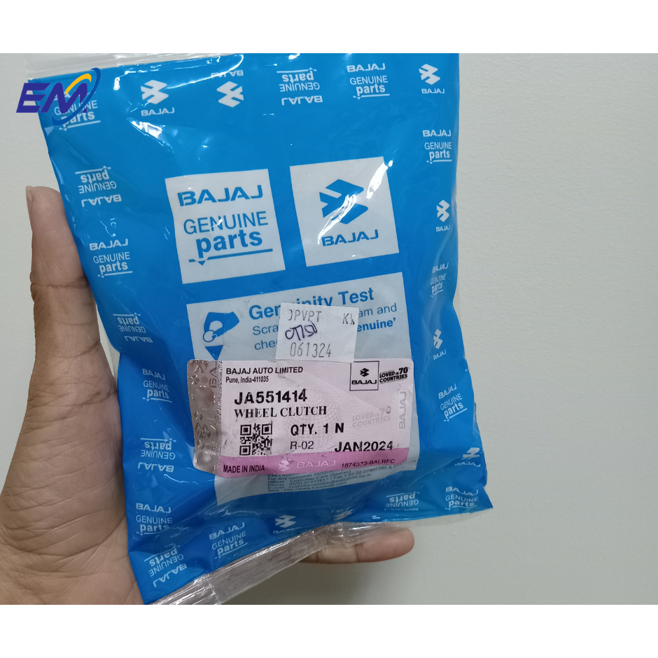 CLUTCH PRESSURE PLATE CT150/CT125 BAJAJ GENUINE PARTS [JA551414 ...