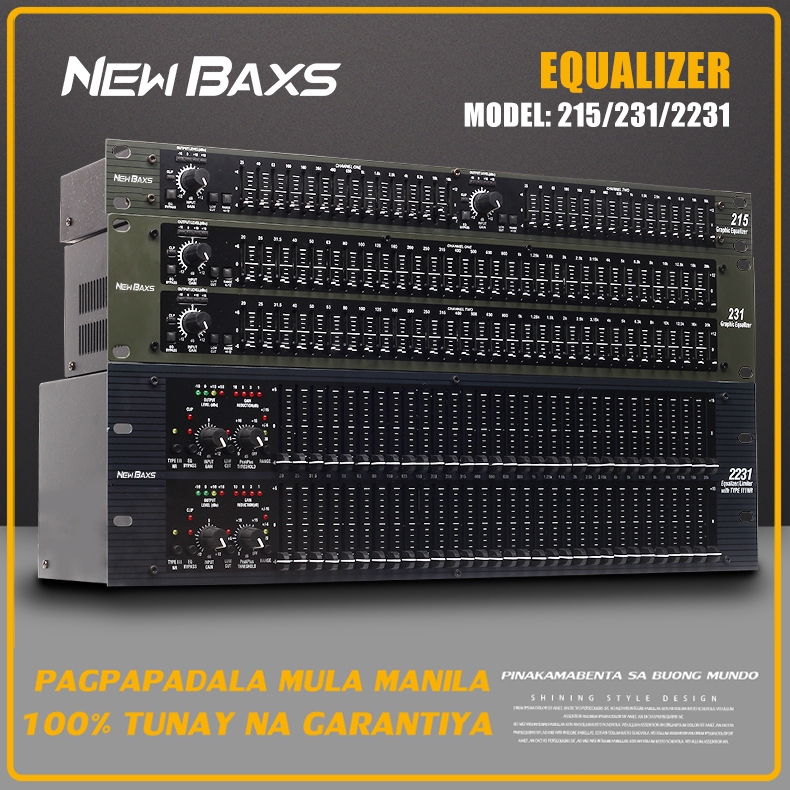 NEW BAXS Equalizer 215/231/2231 may limitasyon presyon pagbabawas ingay ...