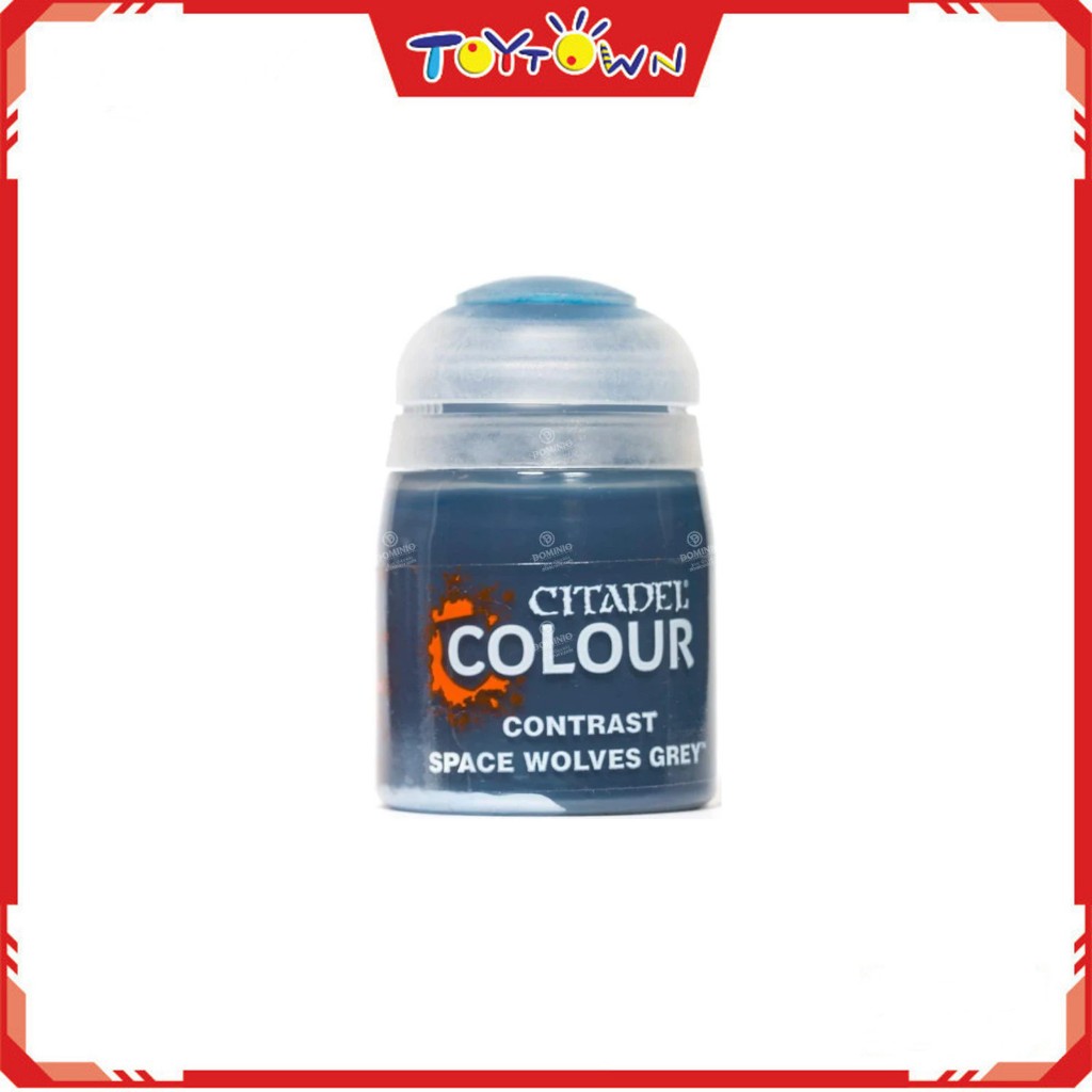 Warhammer Citadel Colour Paint Contrast: Space Wolves Grey 18ml ...