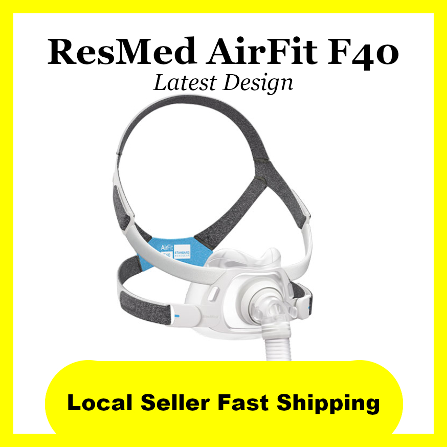 NEW ResMed AirFit F40 Full Face CPAP Mask (COMPLETE MASK) for ...