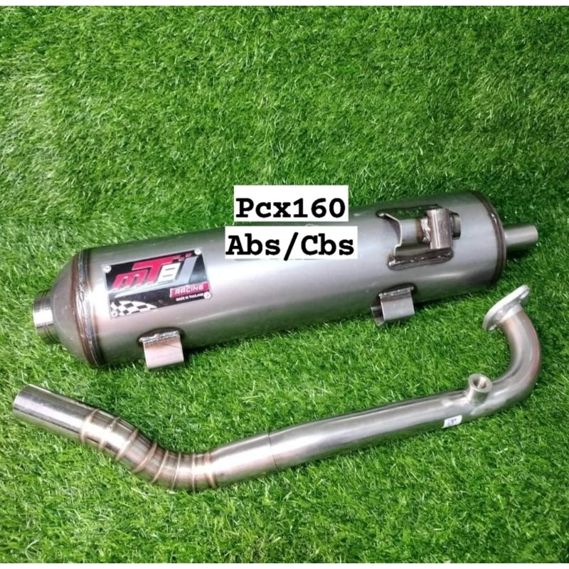 Mt8 Power Pipe Ratlook Stainless Tip/ Shiny Black Titanium Tip For ...