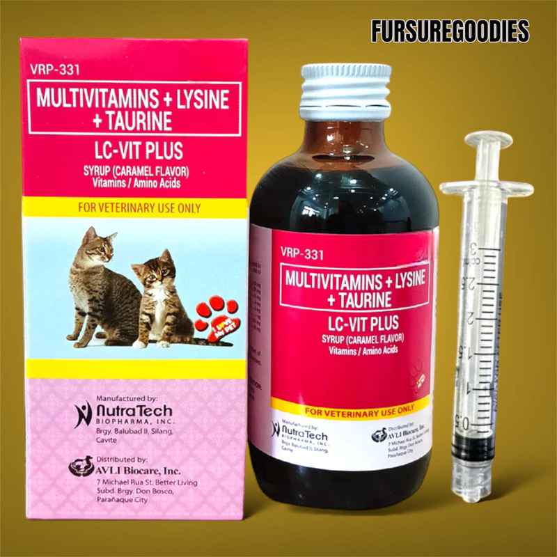 Lc vit Plus Multivitamins with Lysine for Cats | Shopee Philippines