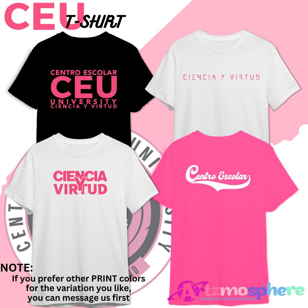 CEU Centro Escolar University t-shirt for men and women boys and girls ...