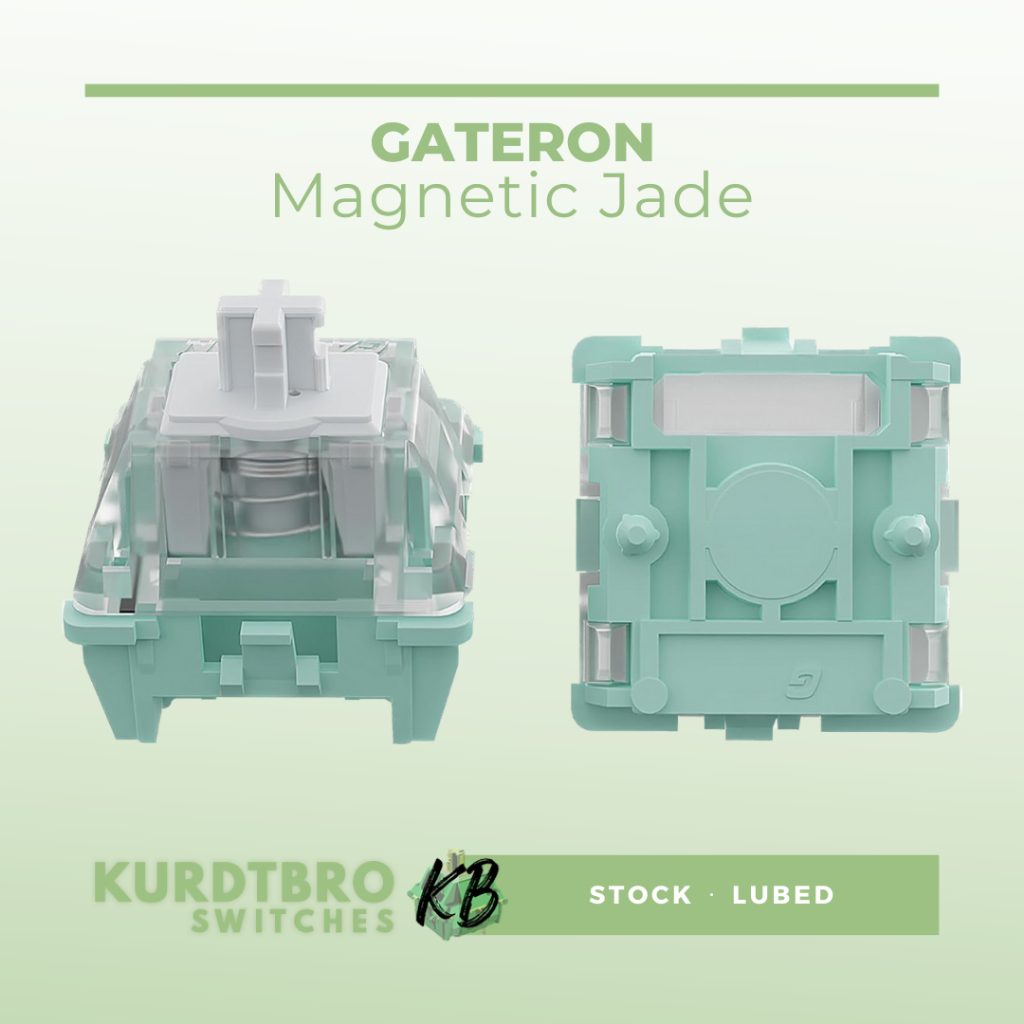 10 PCS Gateron Magnetic Jade / Jade Pro / Jade Max Linear Switch (Stock ...
