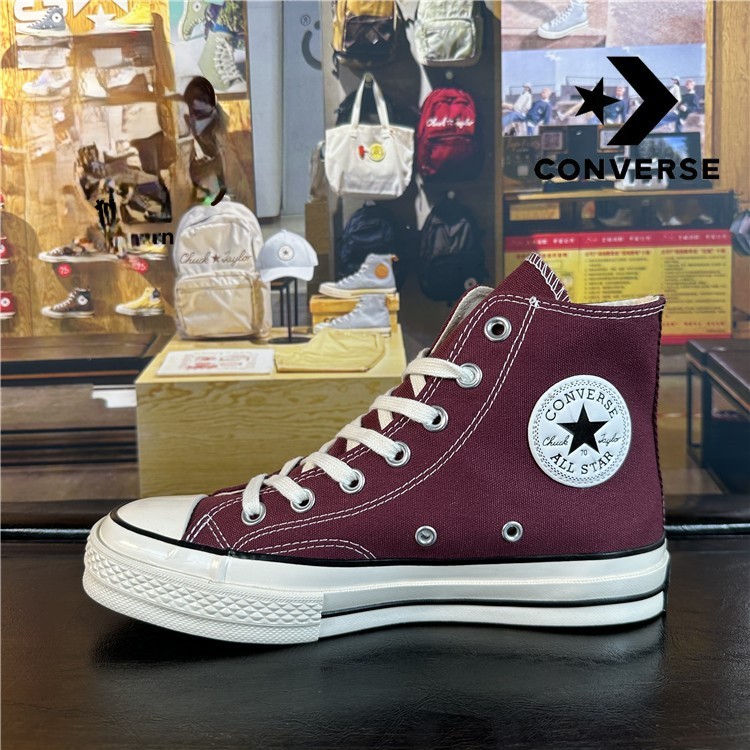 Wine red canvas shoes, suitable for casual, athletic, and fashionable ...