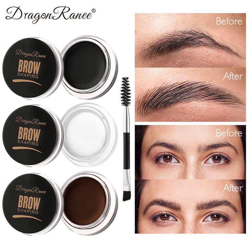 Natural Wild Brow Wax Long Lasting Waterproof Eyebrow Paste Smudge Free ...