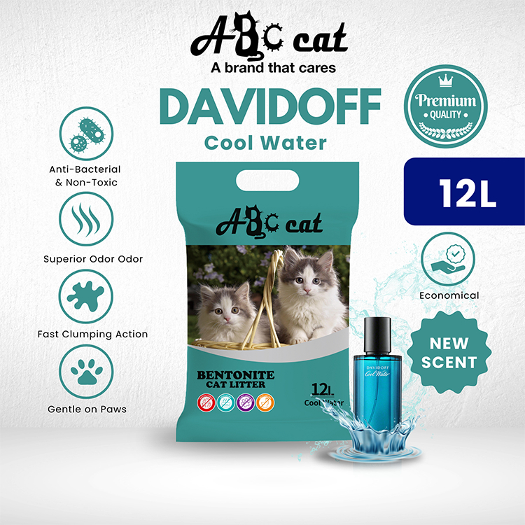 ABC Cat 12L (DAVIDOFF COOL WATER) | Shopee Philippines