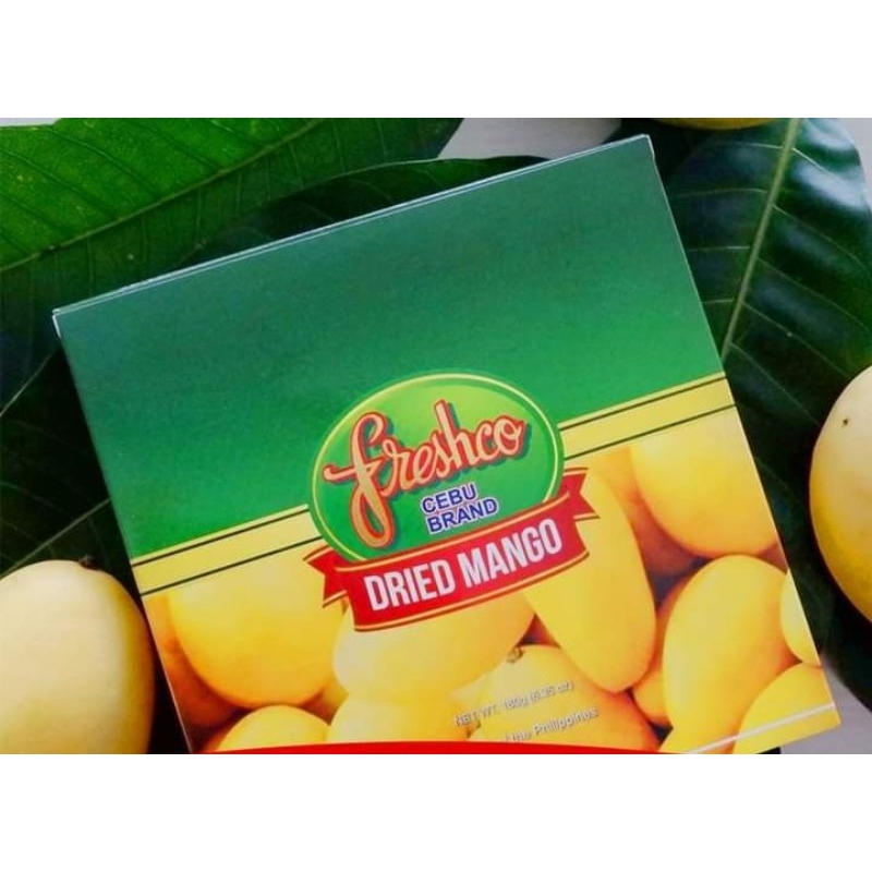 FRESHCO-cebu brand Dried Mangoes 180g(5box,10box) | Shopee Philippines