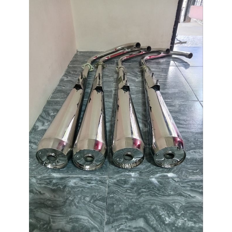 rusi tc macho 125 /150/175/version 2 chicken pipe stainless | Shopee ...