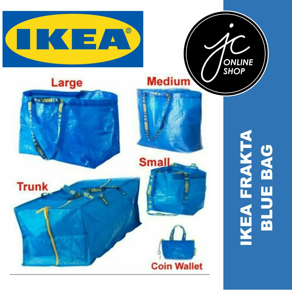 IKEA Bag Shopping Beg Laundry Reusable Recycle( Small, Medium, Large ...