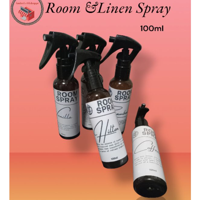 Room Linen Spray - Anti-Bacterial Deodorizer Freshener Insect Repellent ...