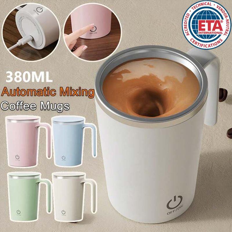 380ml electric automatic mixing cupPortable Vacuum Insulation Coffee Cup | Shopee Philippines