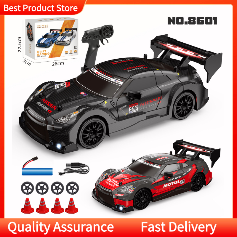 Remote Control Car RC Drift 2.4GHz 1:24 4WD 20KM/H High Speed LED ...