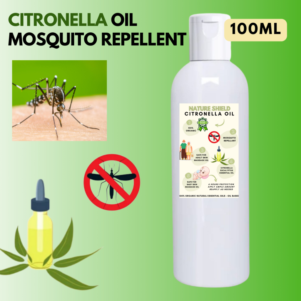 CITRONELLA Skin therapy Oil (mosquito repellant, Skin whitening, speeds ...