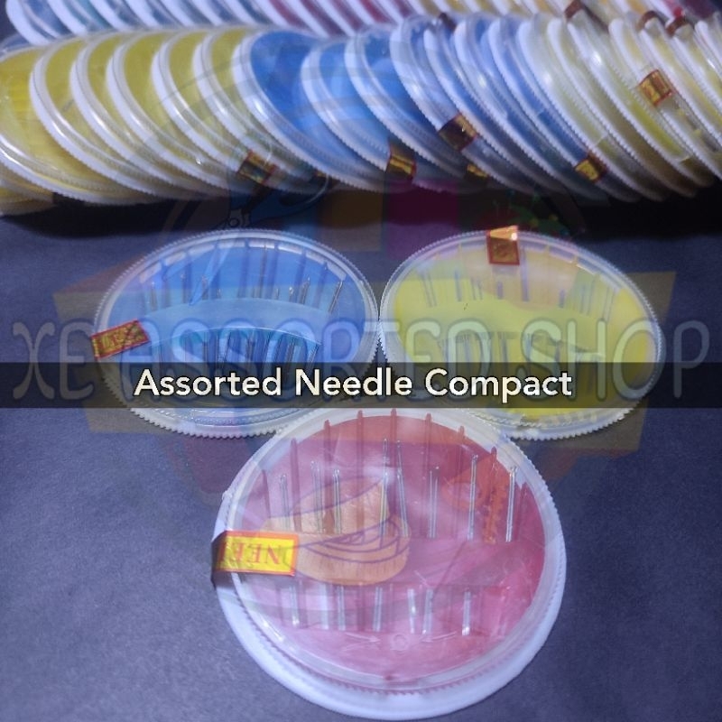Assorted Needle Compact 16pcs per pack | Shopee Philippines