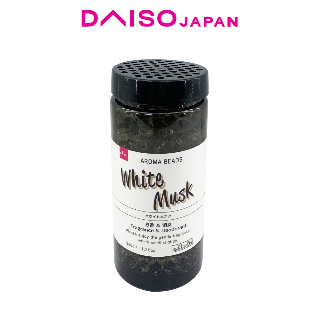 Daiso White Musk Scent Aroma Beads (320g) | Shopee Philippines