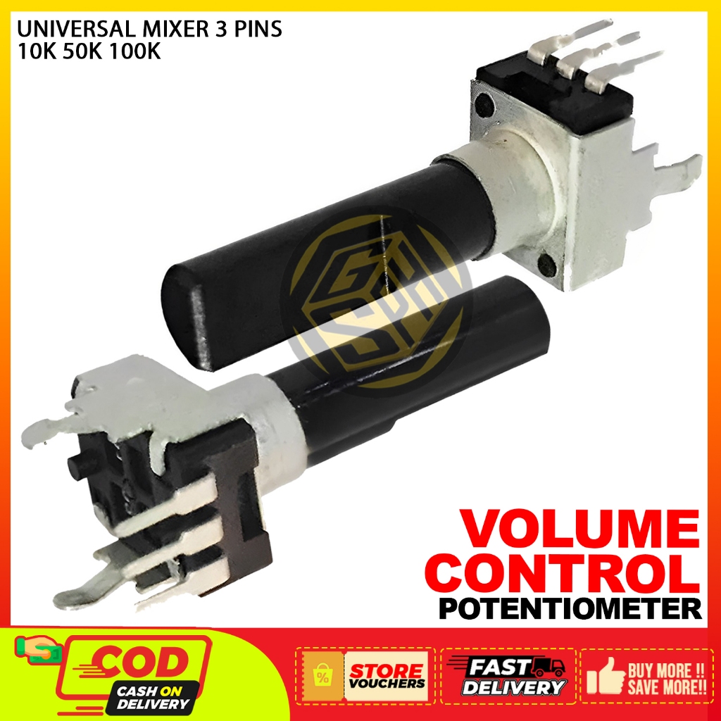 GARAGESALE01 Universal Mixer Volume Control 10K 50K 100K 3 PINS ...