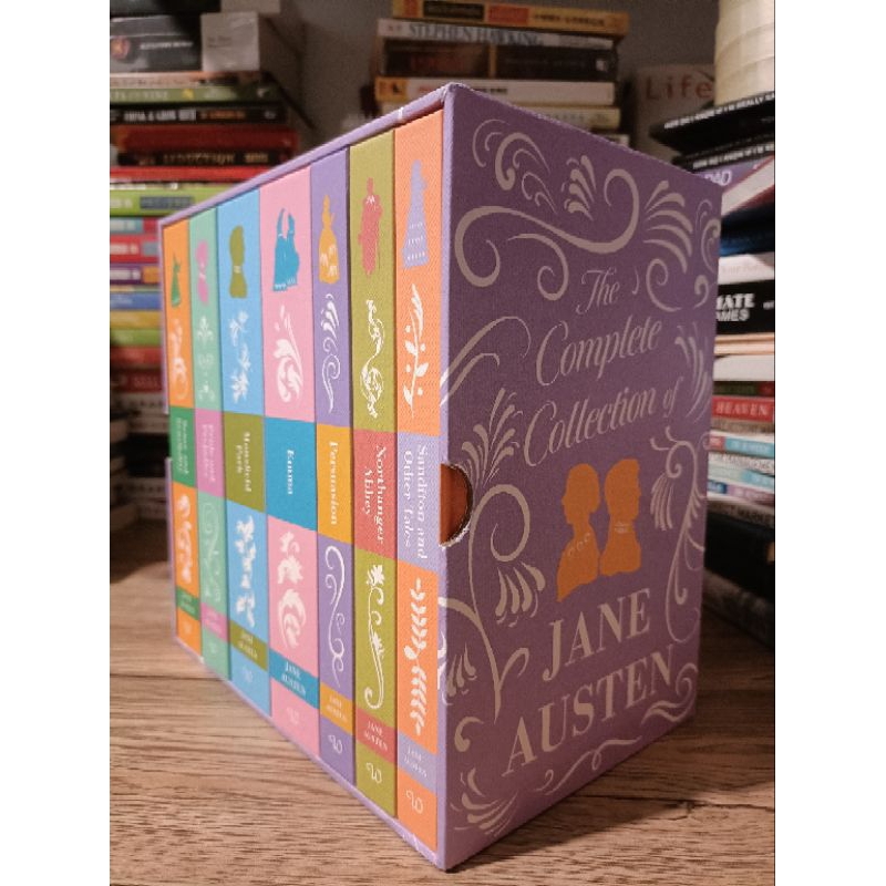 THE COMPLETE COLLECTION OF JANE AUSTEN (7 HARDCOVER BOOKS BOX SET ...