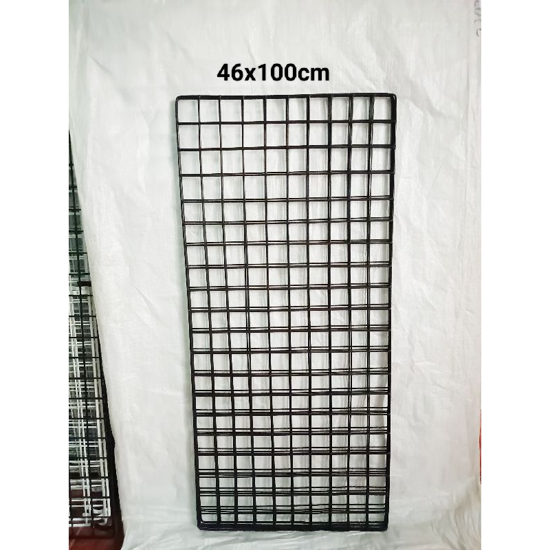 (46x100cm) Thin Screen Wire Mesh Grid Wall Panel Hanging Wall ...