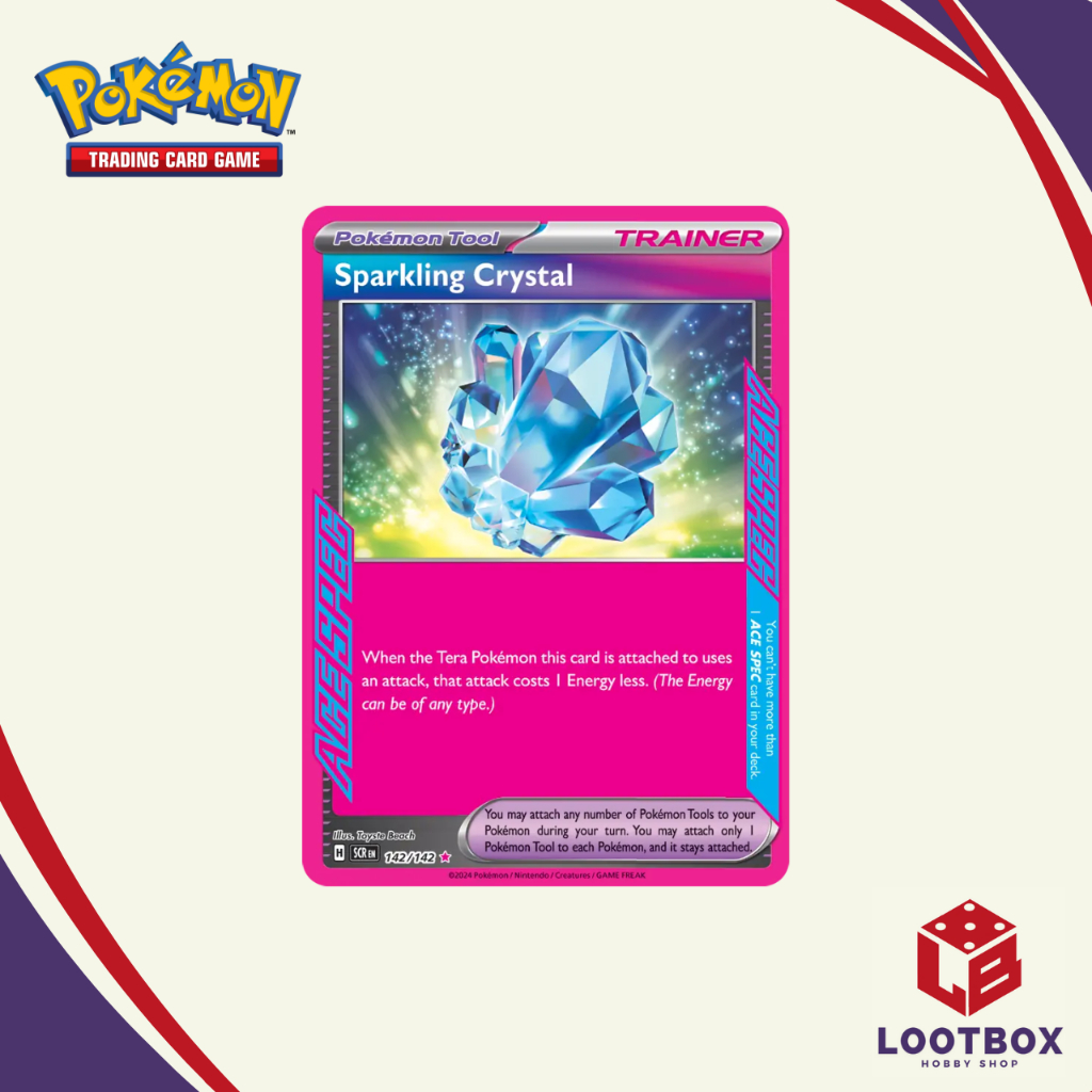 Pokemon Card Game: Sparkling Crystal (Ace Spec Rare) - Stellar Crown ...