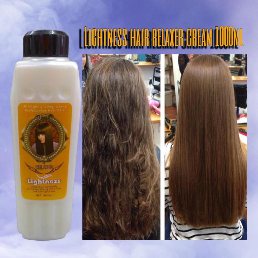Lightness Hair Relaxer / Semi Rebonding Cream 1000mL ( Legit 100% )-1pc ...