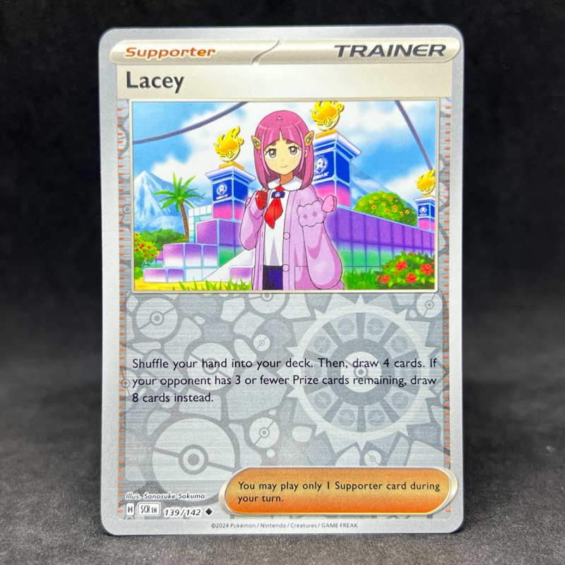 Pokemon TCG Lacey 139/142 2024 Scarlet & Violet Stellar Crown | Shopee ...