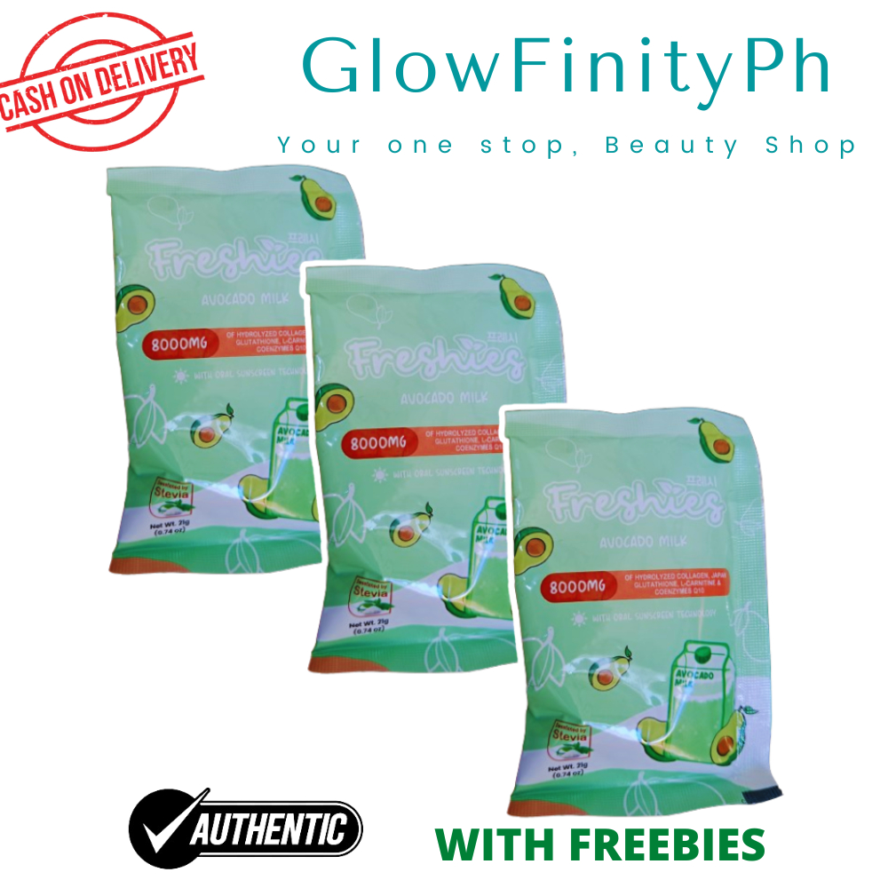 3 Sachet For 110 Freshies Avocado Milk Collagen Drink 21g | Shopee ...