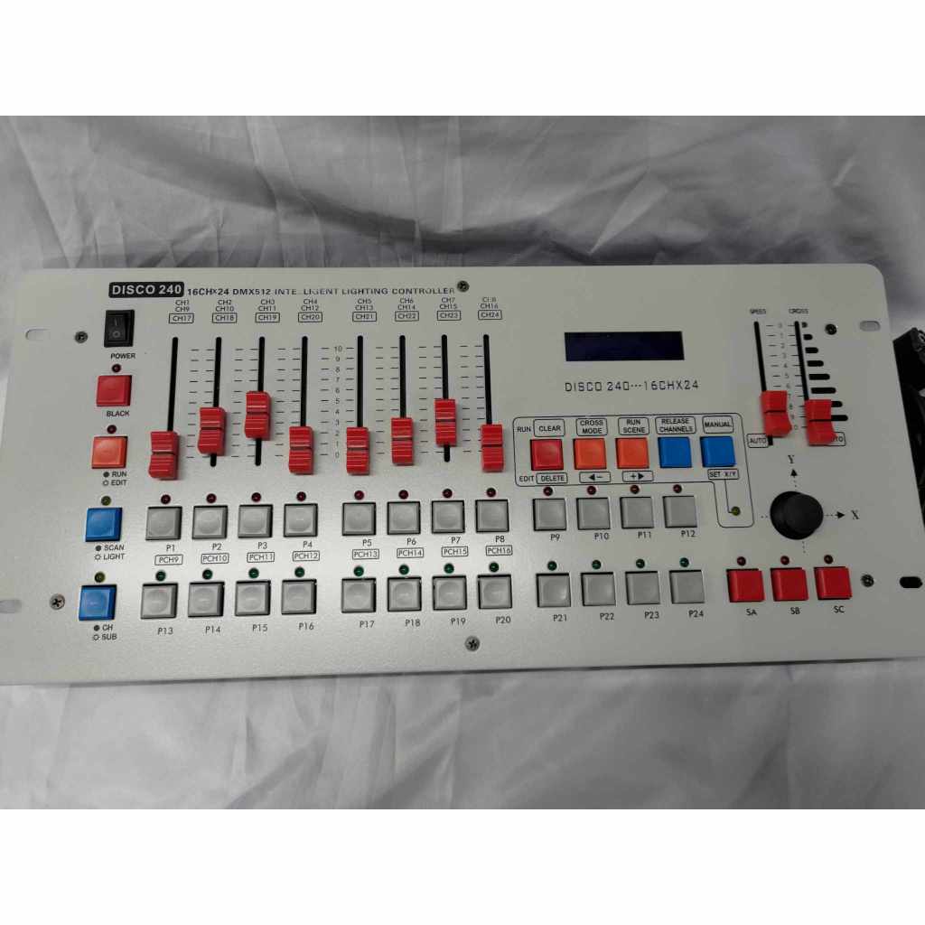 Disco 240 TOSUNRA DMX Controller Stage DMX Signal Console | Shopee ...