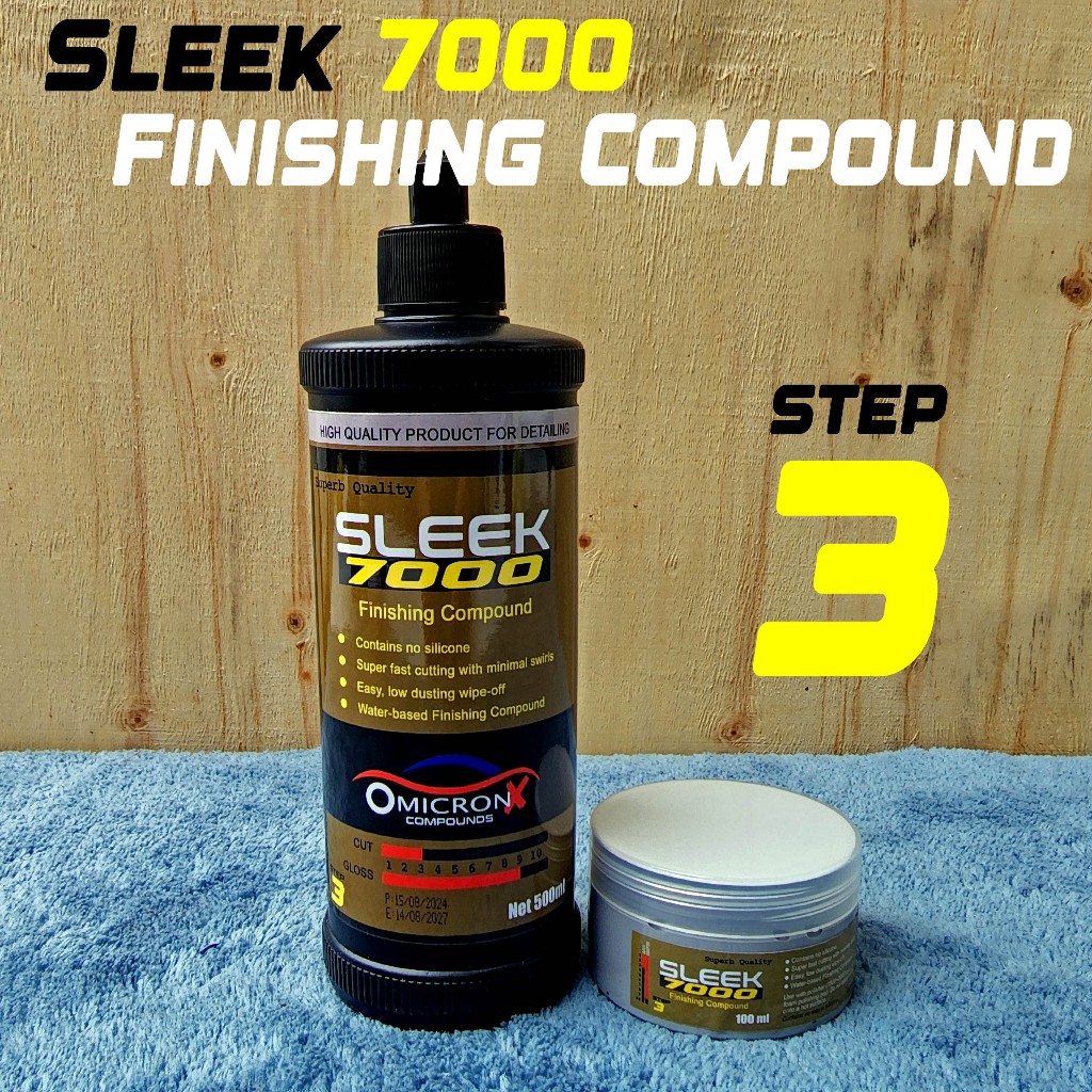 Sleek 7000 Finishing Compound 500 ml or 100ml | Shopee Philippines